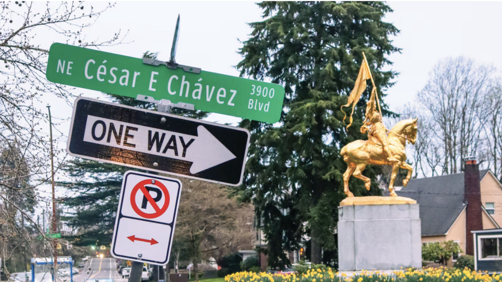 Portland podría acelerar el cambio de nombre del Bulevar Cesar Chavez ...